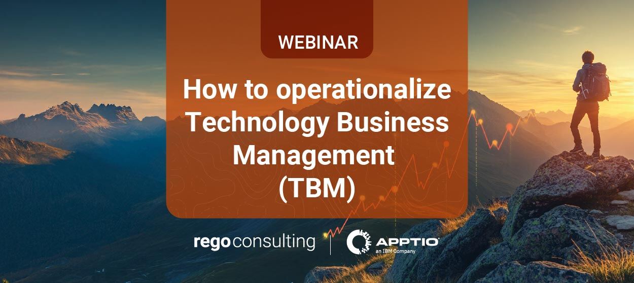 Apptio - How to operationalize Technology Business Management (TBM ...